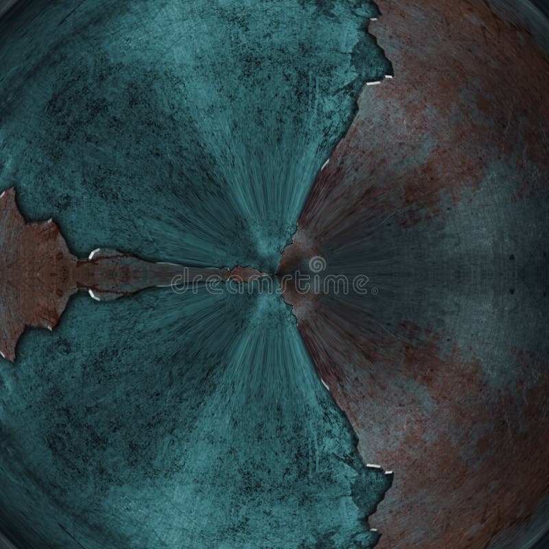 Turquoise Rust Background Abstract Template Stock Image - Image of ...