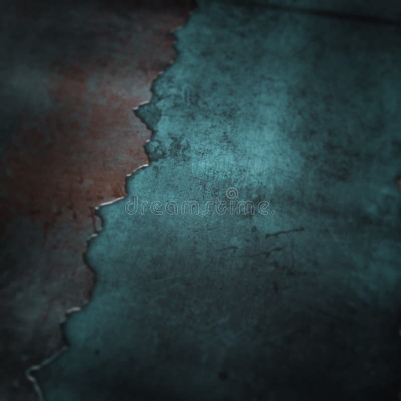 Turquoise Rust Background Abstract Template Stock Photo - Image of ...