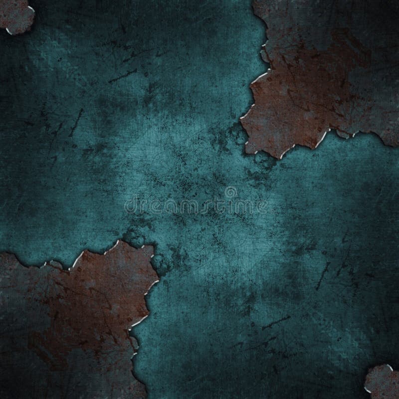 Turquoise Rust Background Abstract Template Stock Image - Image of ...