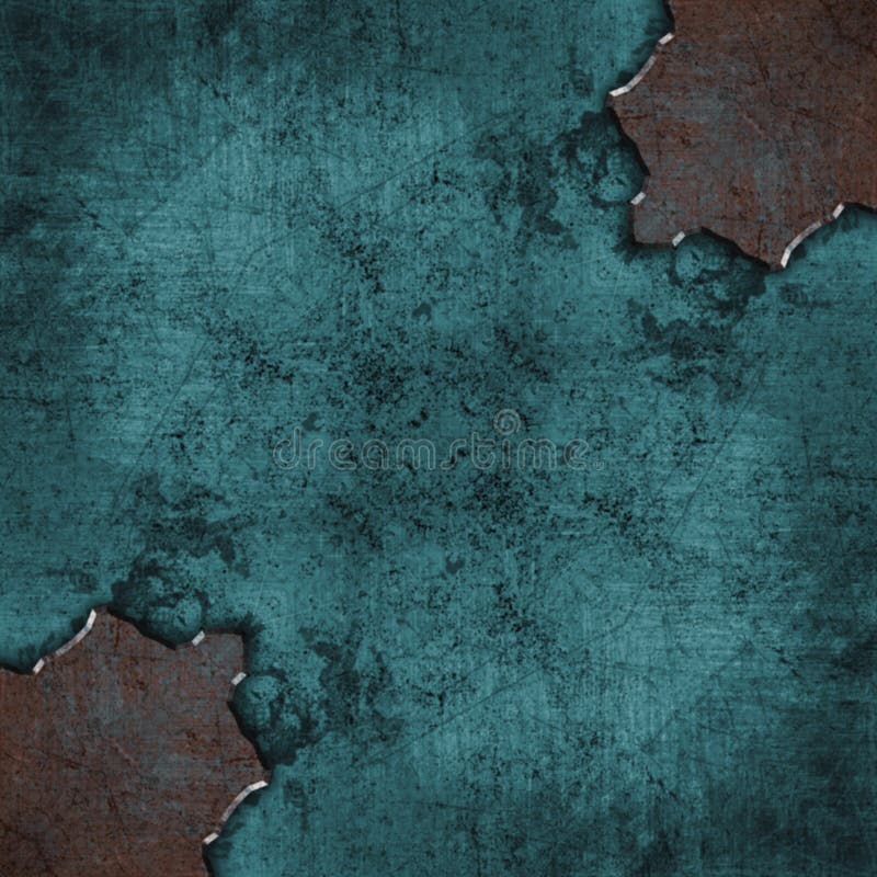 Turquoise Rust Background Abstract Template Stock Image - Image of ...