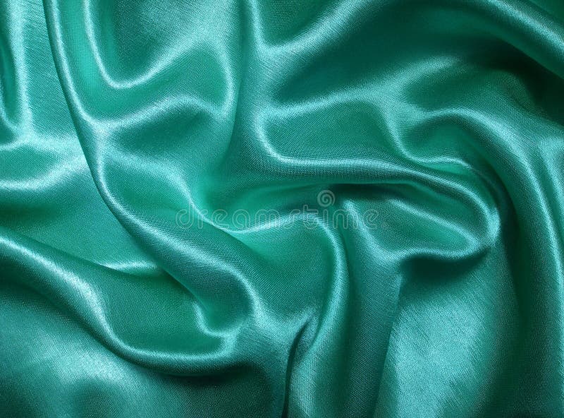 Turquoise satin stock photo. Image of wave, abstract, smooth - 3879886