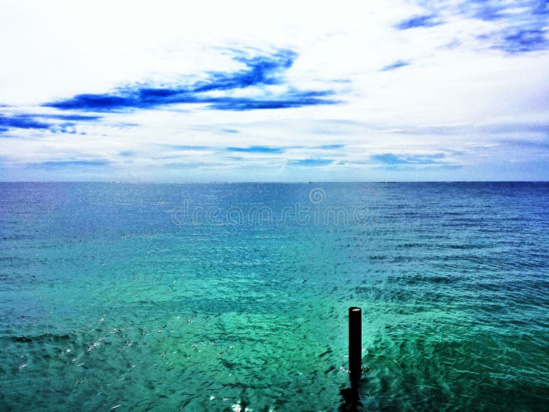 Turquoise sea stock photo. Image of view, nature, blue - 45472550