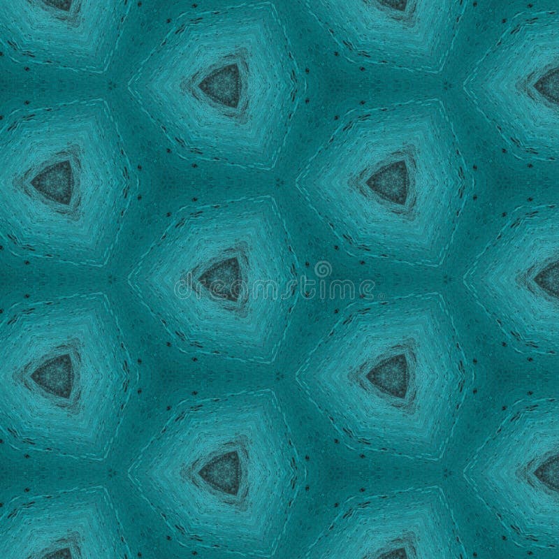 Turquoise Shapes and Blurs Abstract Background Stock Illustration ...