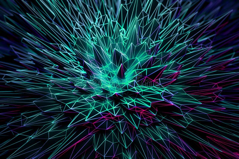 Turquoise spike background stock illustration. Illustration of design ...