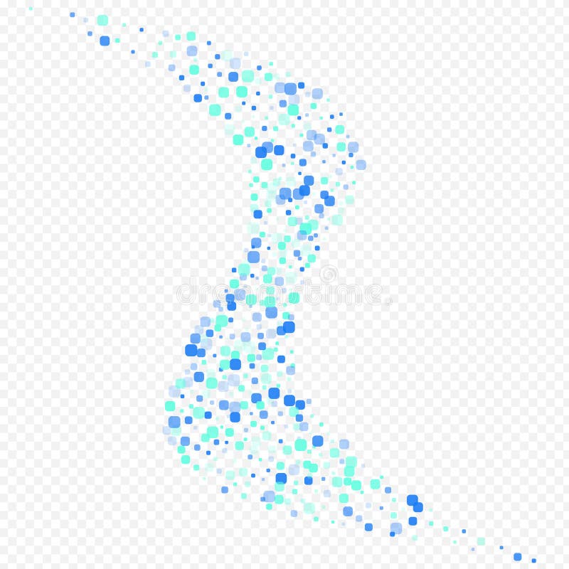 Turquoise Square Abstract Vector Transparent Stock Vector ...