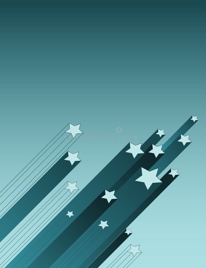 Turquoise Star beams stock vector. Illustration of artistic - 5895228