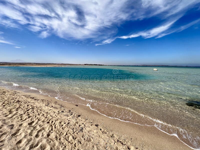 Turquoise Water in the Red Sea in Egypt. Stock Photo - Image of africa ...