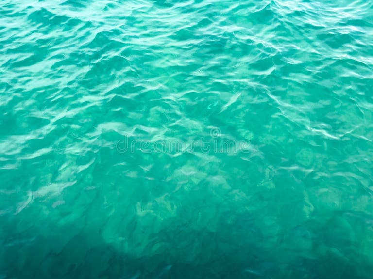 Turquoise Water Texture. Summer Concept Stock Image - Image of liquid ...