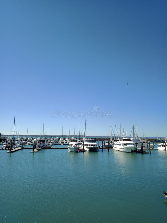 Turquoise Waters at the Marina Stock Photo - Image of turquoise, boat ...
