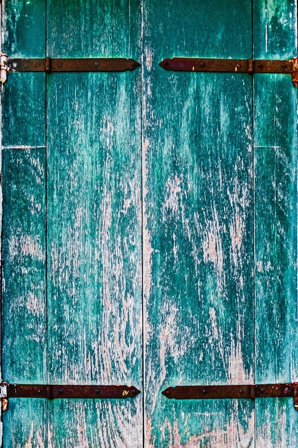 Turquoise Weathered Wood Window Texture Stock Photo - Image of oxidize ...