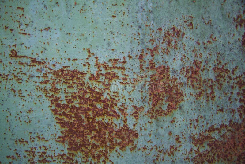 Turquoise Wrought Iron Texture Stock Photo - Image of rust ...