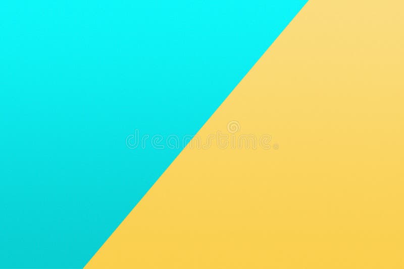 Turquoise and Yellow Piece of Paper in Pastel Colors Stock Photo ...