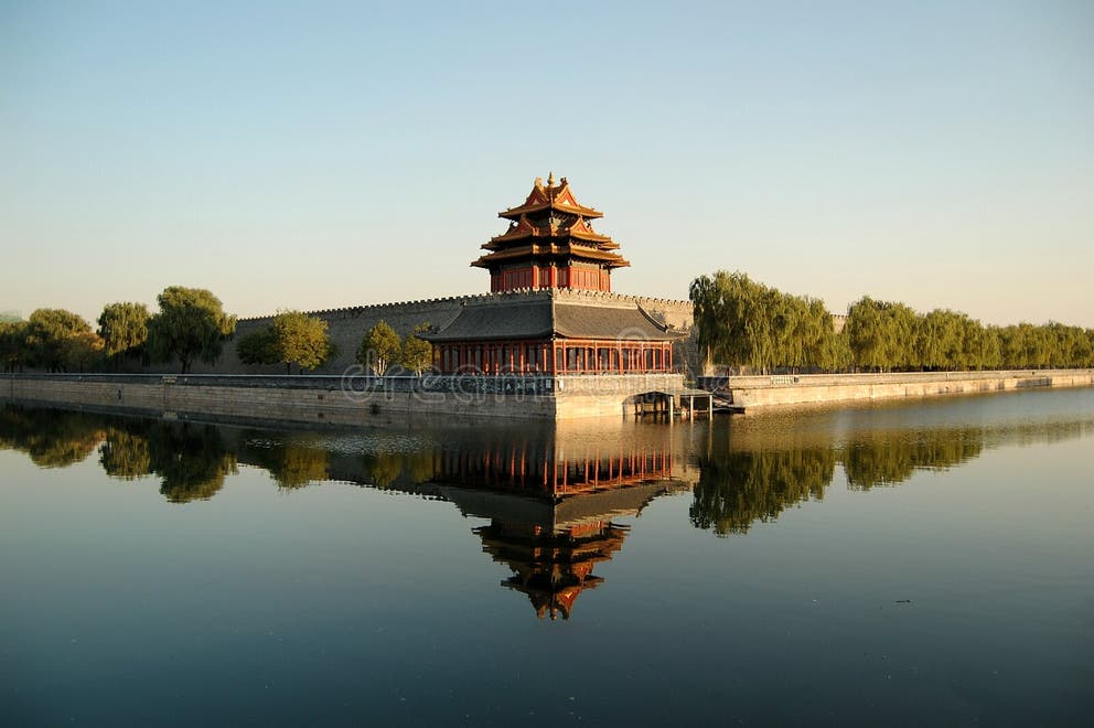 Turret, Forbidden city stock photo. Image of chinese, northwest - 3536102