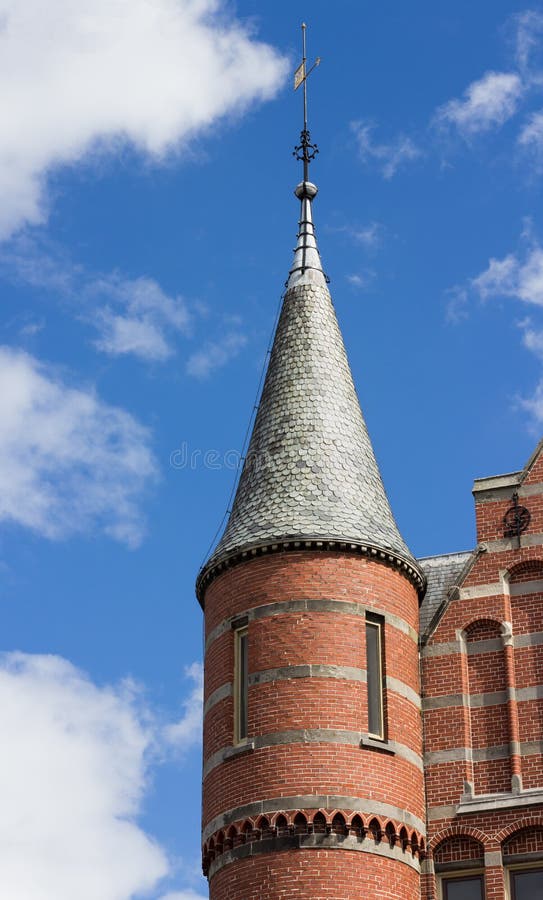 Turret on Neo Gothic Building Stock Photo - Image of castle, turret ...