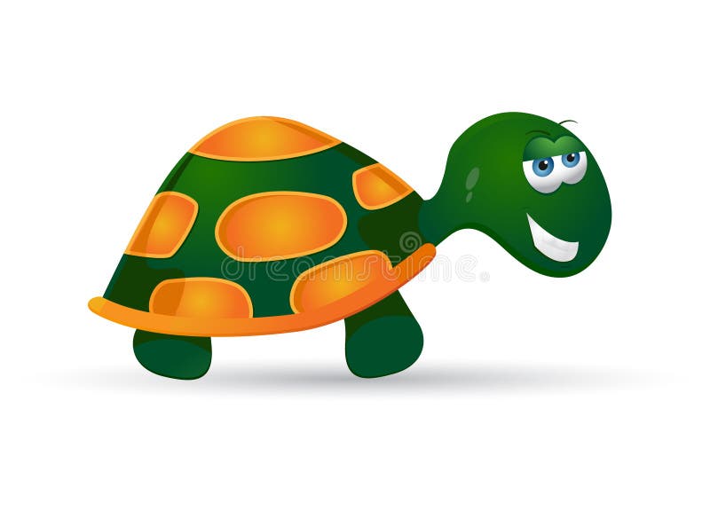 Fun turtle with the world stock illustration. Illustration of seafood ...