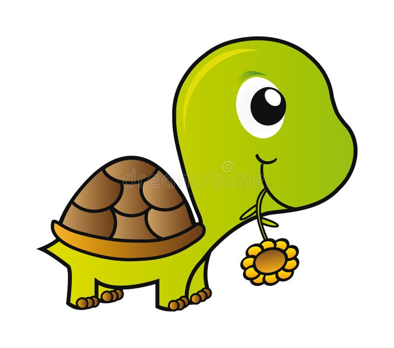 Funny Turtle Baby Characters Stock Illustrations – 308 Funny Turtle ...