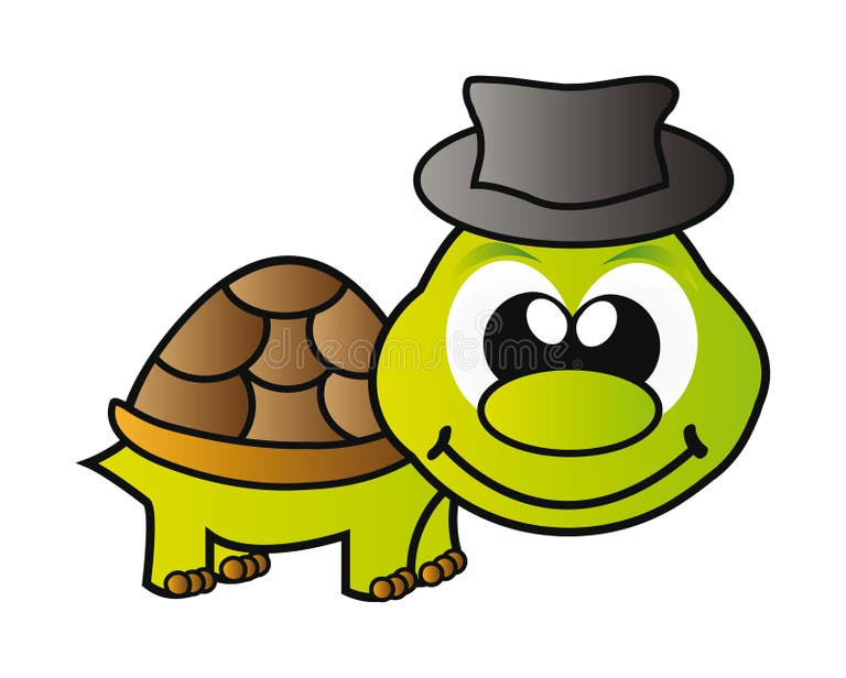 Funny Turtle Baby Characters Stock Illustrations – 308 Funny Turtle ...