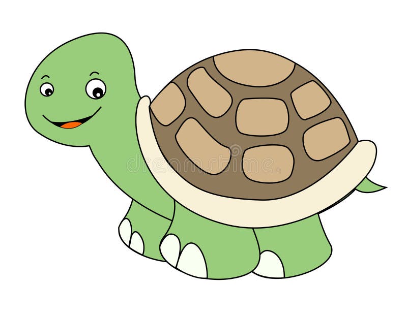 King Turtle Vector stock vector. Illustration of isolated - 4390173