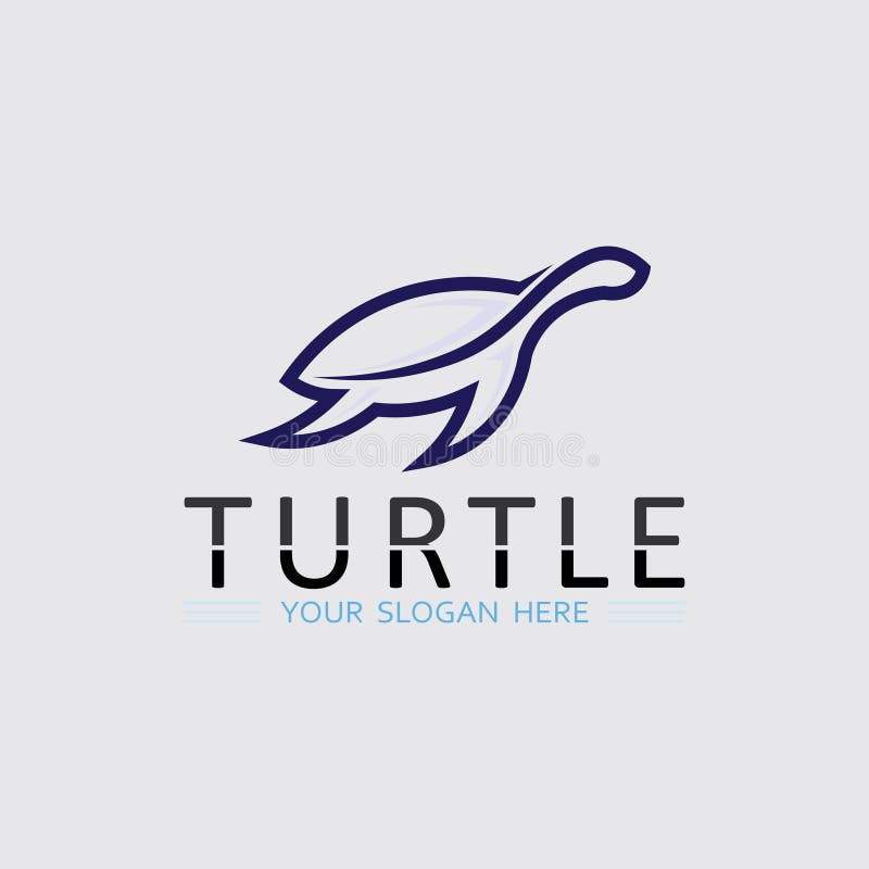 Turtle animal cartoon icon stock illustration. Illustration of icon ...
