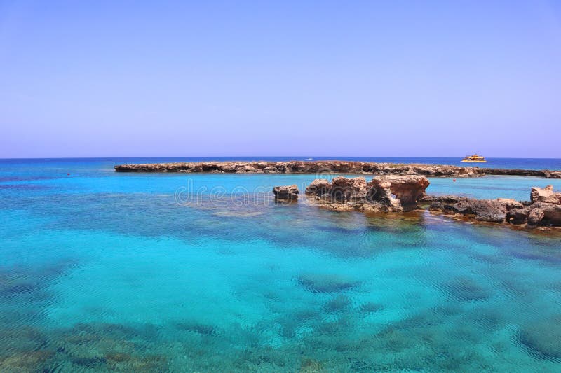 Turtle Bay Near Protaras Cyprus Stock Photos - Free & Royalty-Free ...
