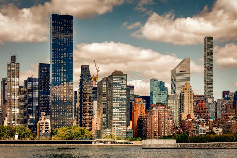 Turtle bay from Queens editorial stock photo. Image of state - 119466578