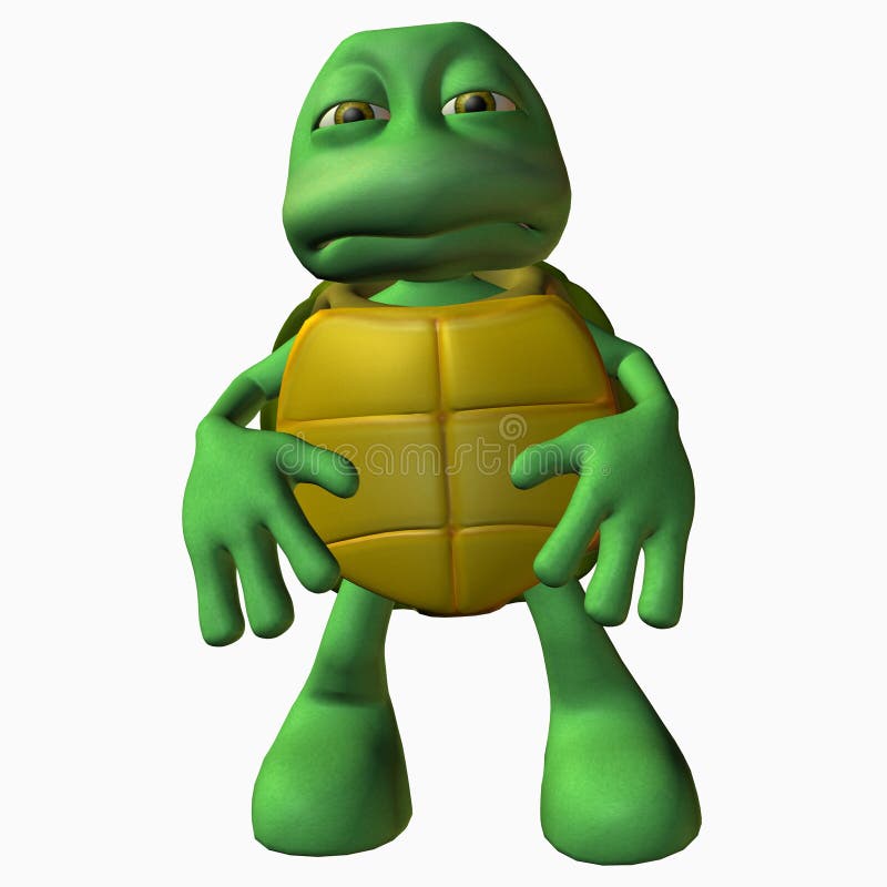 Turtle Boy -Bummer stock illustration. Illustration of digital - 1029625