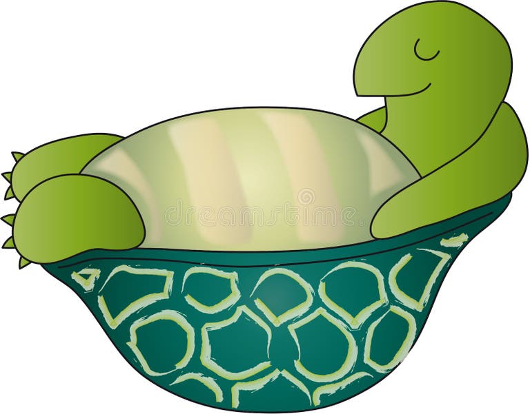 Turtle Cartoon Sleep Stock Illustrations – 198 Turtle Cartoon Sleep ...