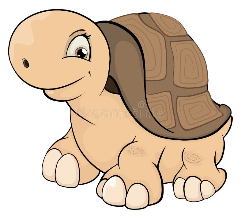 Turtle cartoon stock vector. Illustration of turtle, cartoon - 35835933