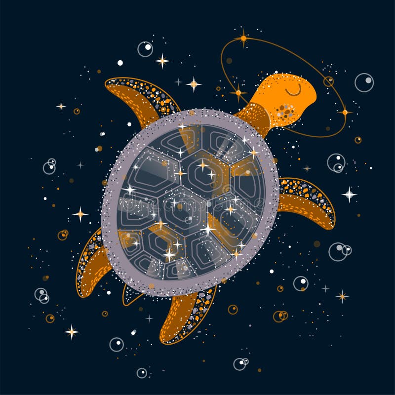 Cosmic Turtle Stock Illustrations – 83 Cosmic Turtle Stock ...