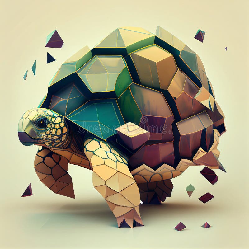 Low Poly Turtle Stock Illustrations – 221 Low Poly Turtle Stock ...