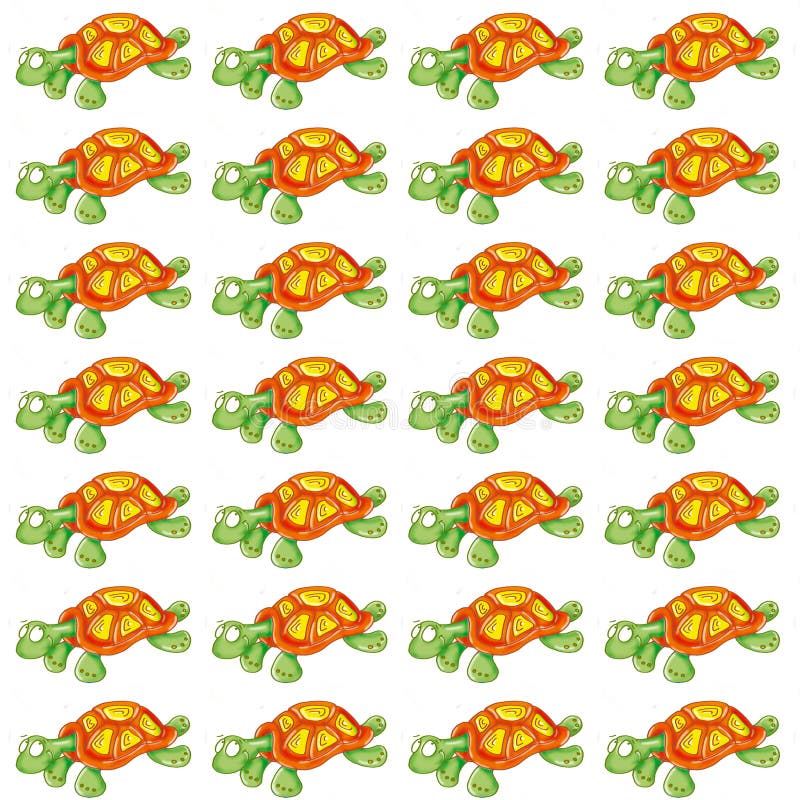 Turtle Gift Card or Cloth, Pattern, Repeating Pattern, Stock ...