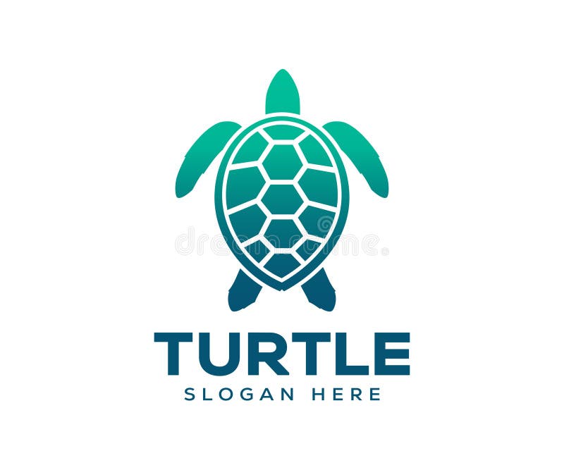 Turtle Icon Logo Design. Turtle Gradient Colorful Style Vector Logo ...