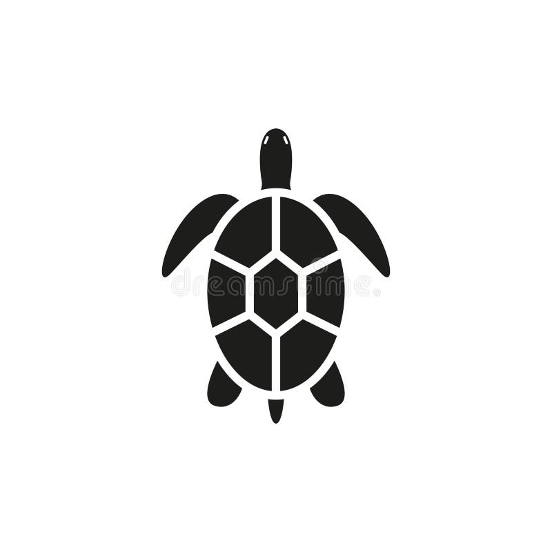 Turtle Icons. Simple Vector Illustration Stock Vector - Illustration of ...