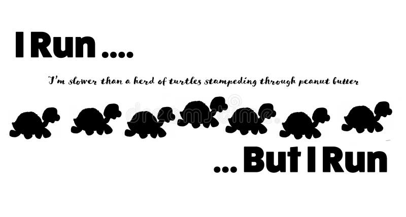 Turtle Jogging Illustration Stock Illustration - Illustration of ...