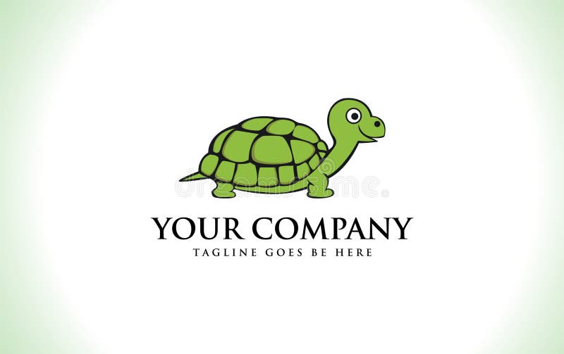 Turtle Logo Design for Brand and Business Stock Vector - Illustration ...
