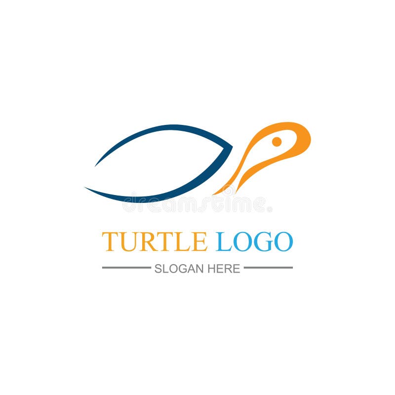 Turtle Logo Design Vector Illustration Template Stock Illustration ...