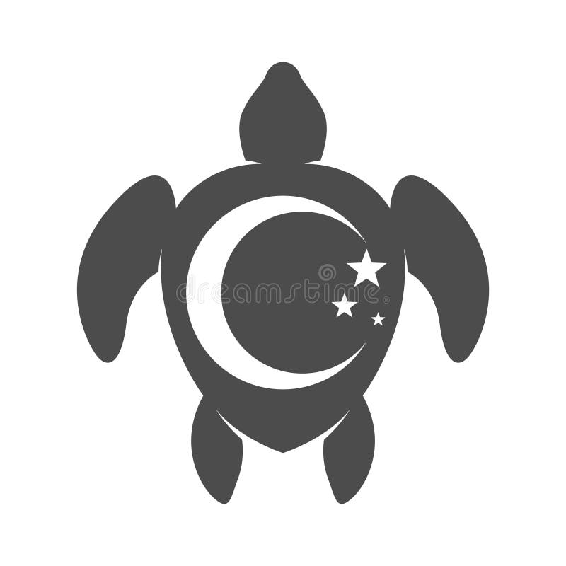 Turtle logo icon design stock vector. Illustration of cartoon - 278315781