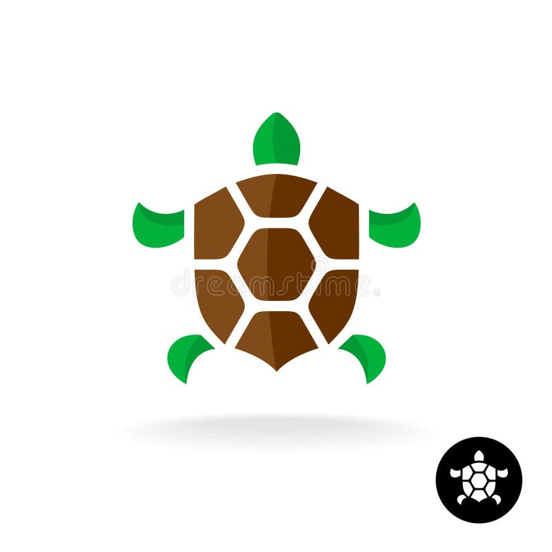 Turtle Logo Vector Outline Design Modern Template Stock Illustration ...