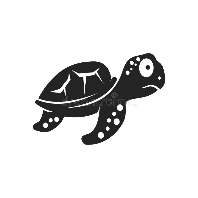 Turtle Logo Template Isolated. Brand Identity. Icon Abstract Vector ...