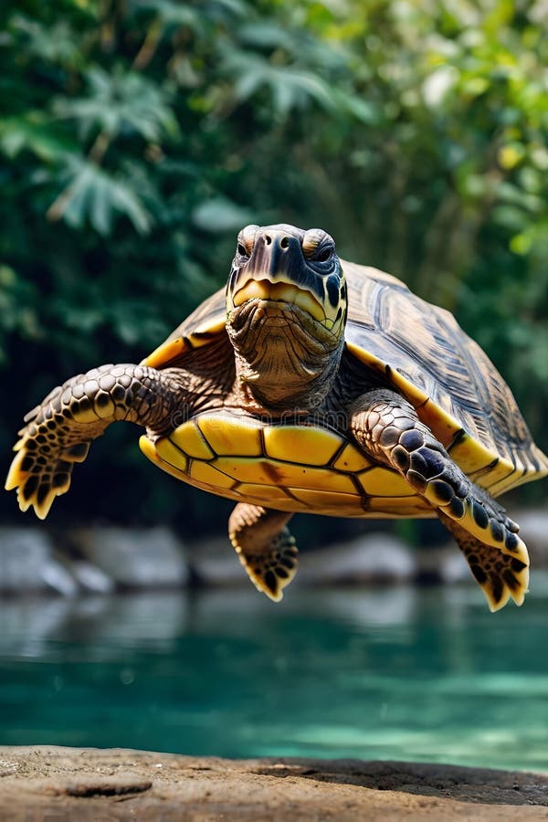 A Picture of a Cute and Adorable Turtle Stock Image - Image of fresh ...