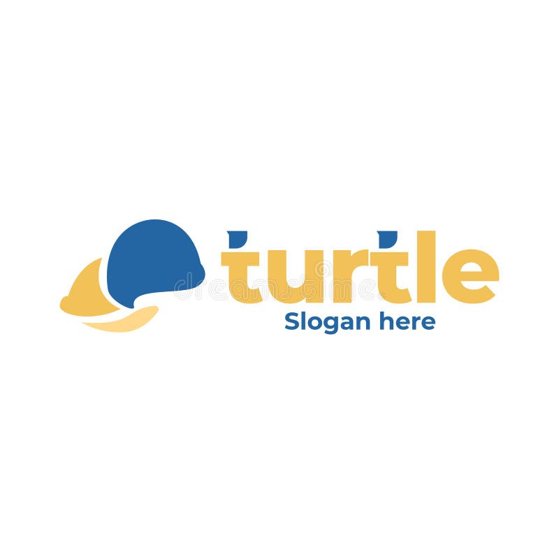Turtle Modern Simple Logo Illustration Stock Illustration ...