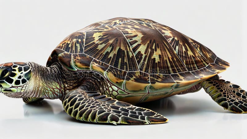 Turtle Resting stock illustration. Illustration of nature - 383946345