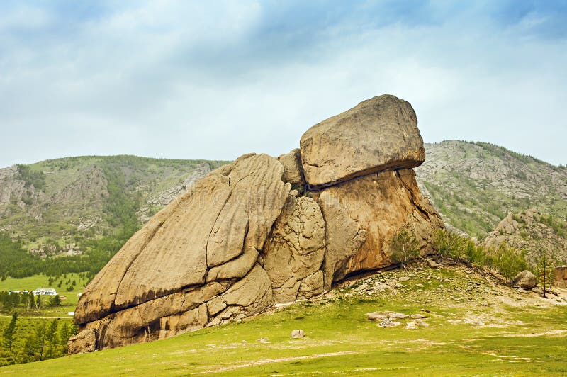 Turtle Rock Mongolia stock photo. Image of asia, location - 33562448