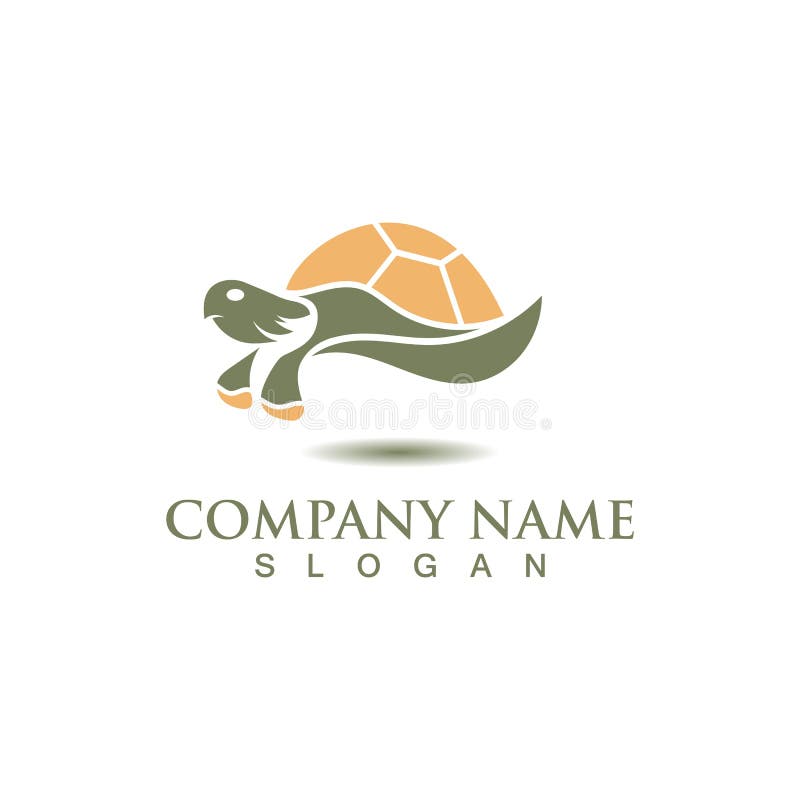 Turtle Sea Logo Image Design Template Animal Vector Stock Illustration ...