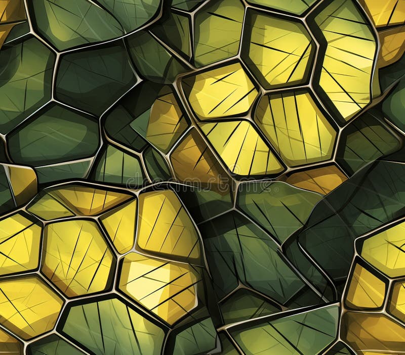 Turtle Shell , Fabric Pattern, Seamless Pattern. Stock Illustration ...