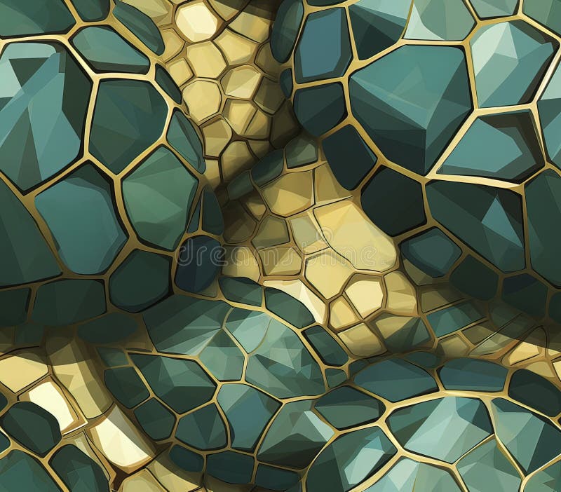 Turtle Shell , Fabric Pattern, Seamless Pattern. Stock Illustration ...