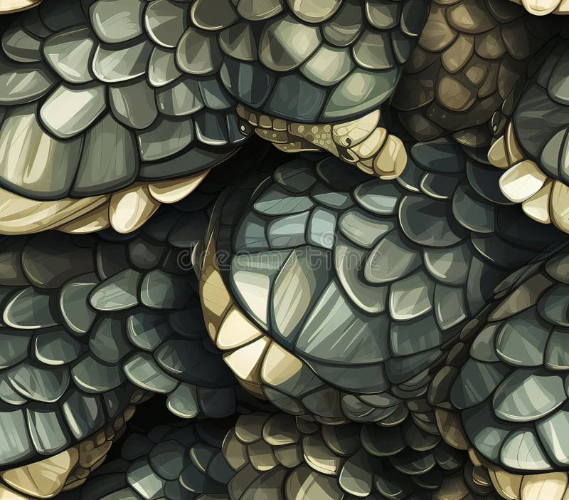 Turtle Shell , Fabric Pattern, Seamless Pattern. Stock Illustration ...