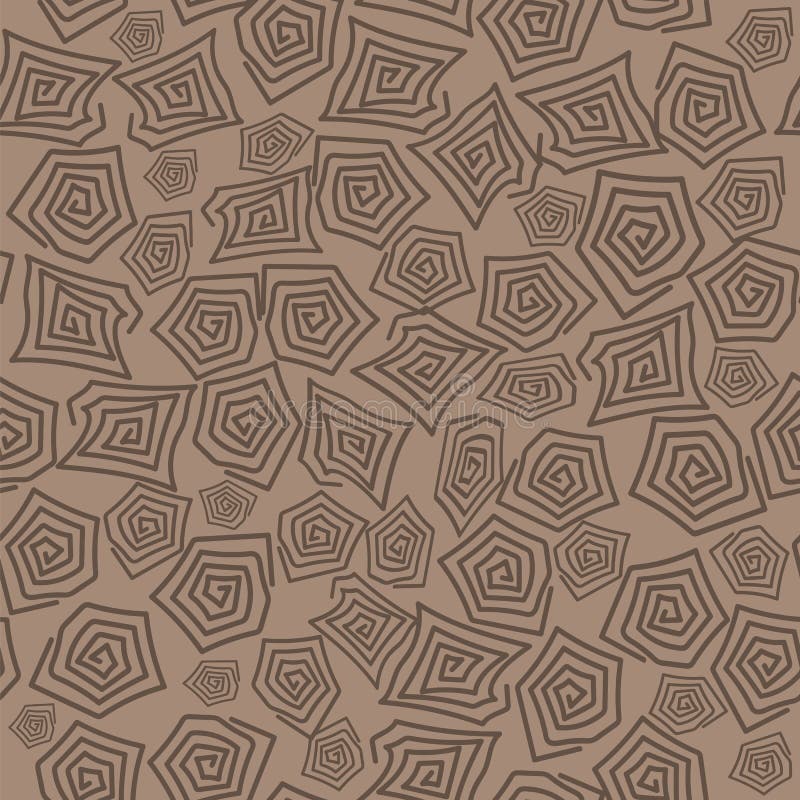 Turtle Shell Seamless Pattern Stock Vector - Illustration of funky ...