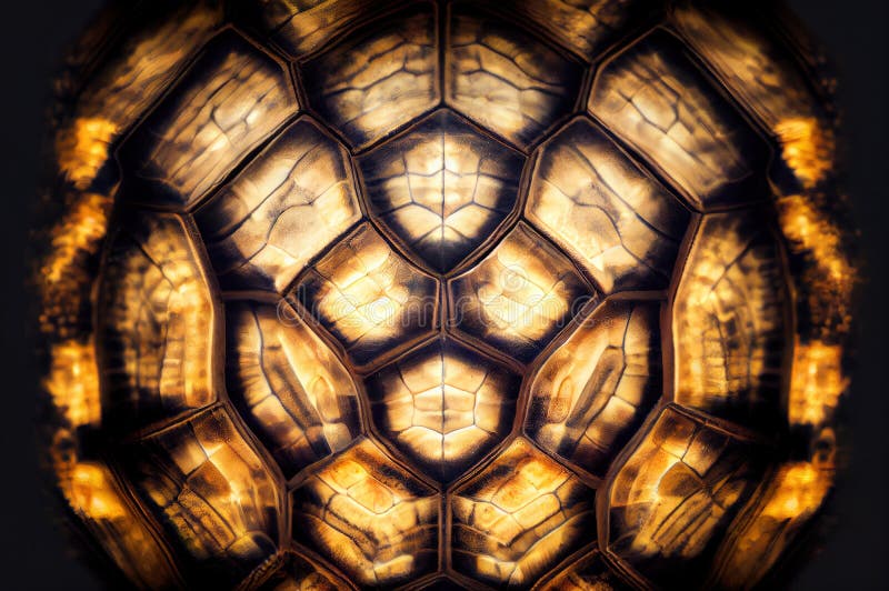 Turtle Shell Texture Background, Brontosaurus Dinosaur Skin, Generative ...