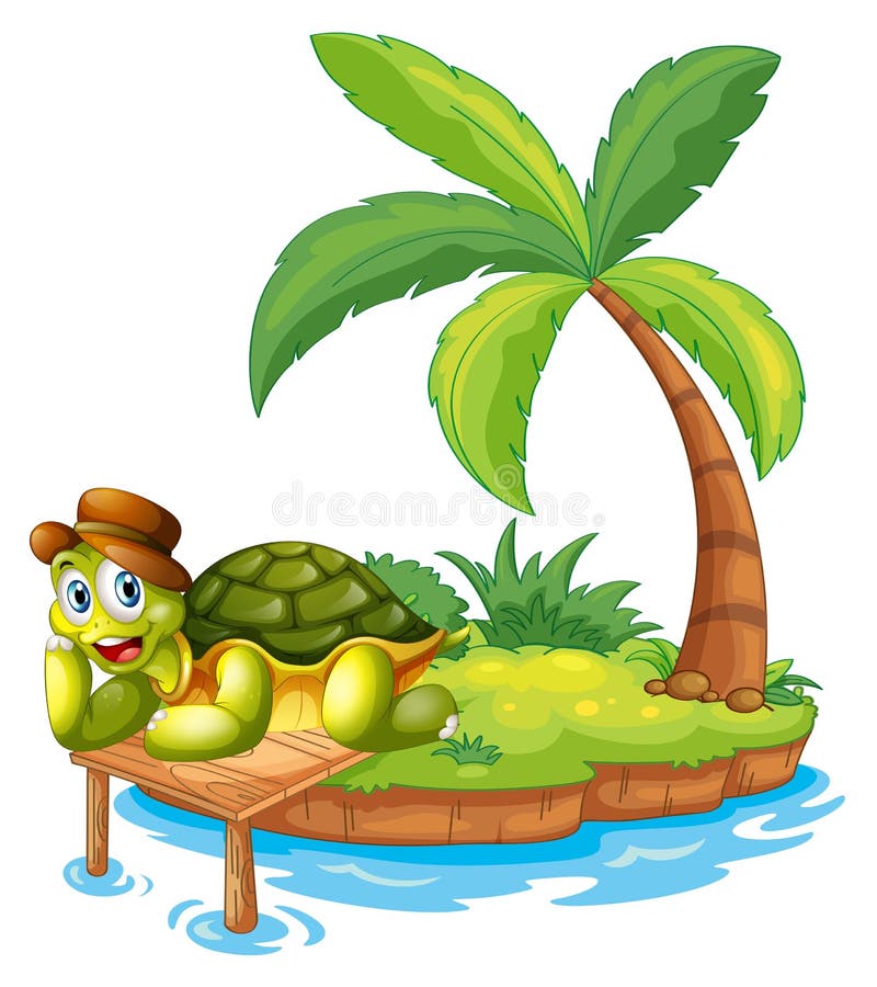 Turtle cartoon stock vector. Illustration of turtle, cartoon - 35835933